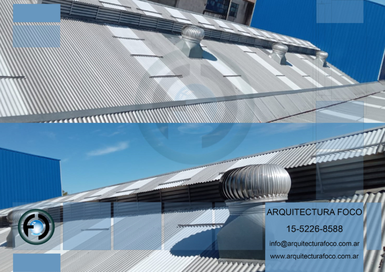 ARQUITECTO, TECHOS INDUSTRIALES - ARQUITECTURA FOCO